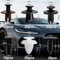 100PCS Universal Expansion Screw Clips Set, Automotive Plastic Fastener ...