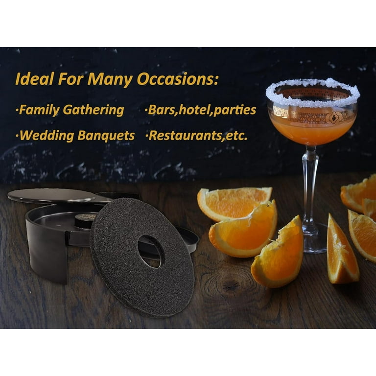 Tajin Seasoning 3-Tier Cocktail Rim Station - Bar Juice Box With Sponge ...