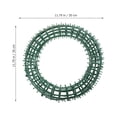 GOOHOCHY Flower Wreath for Decoration Green Plastic Frame Perfect for ...
