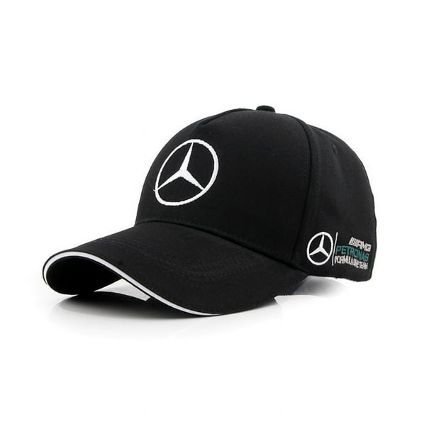 TESNN F1 Mercedes Benz Team F1 Racing Visor Embroidered Baseball Cap ...