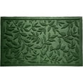 Green Leaves Outdoor Indoor Entrance Door mat, Absorbent Durable Heavy ...