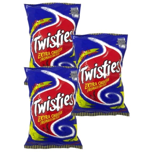 FIJI Twisties Cheese (Pack Of 3 x 250g) Unique Cheese Flavor Snack ...