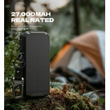 Dexnor Solar Charger Power Bank 27,000mAh, 65W PD3.0 & QC3.0 Fast ...