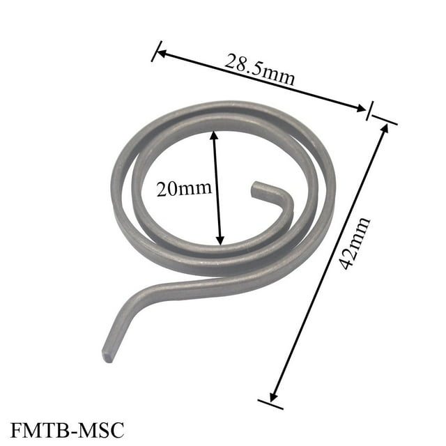 Leke 5pcs Door Handle Springs Door Lever Knob Latch Replacement Coil ...