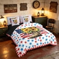 Manfei Retro Boots Twin Bedding, Sunflower Star Butterfly Bedding ...