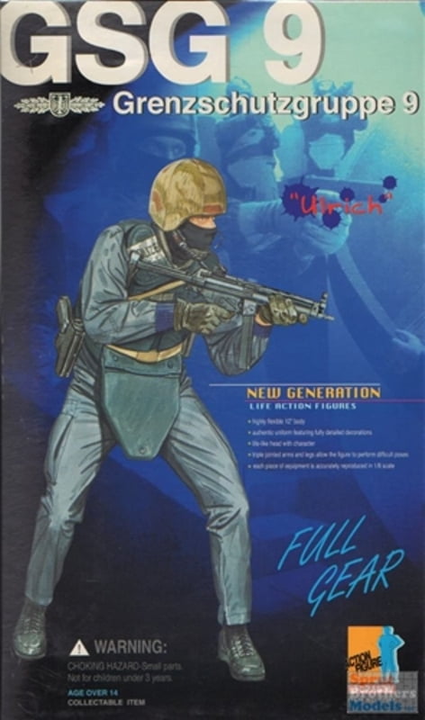 Dragon 1:6 German Special Police GSG-9 Ulrich Beck Grenzschutzgruppe 9 ...