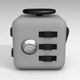 Fidget Cube Stress Relieving Toy, 6 Features for Anxiety and Focus ...