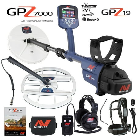 Minelab GPZ 7000 All Terrain Gold Metal Detector GPZ 19" Search Coil ...