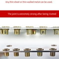 Manual Rivet Nut Tool with Carbon Steel Mandrels for Auto License ...