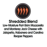 Great Value Spicy Shredded Cheese with Carolina Reapers Jalapenos ...