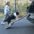 Pefilos 63" Dog Ramp for Car, Foldable Aluminum Dog Car Step Ramp with ...