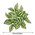 Artificial Green Plants Wall Decor, Fake Greenery Leaves for Indoor and ...