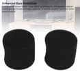4 Pack 60mm x 50mm Bass Speaker Port Tube Sponges for Cabinet Outlet ...