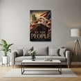 Affixzi Patriotic Eagle Poster, American Flag Wall Art, 250 Years of ...