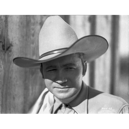 Tex Ritter in a cowboy hat Poster | Walmart Canada
