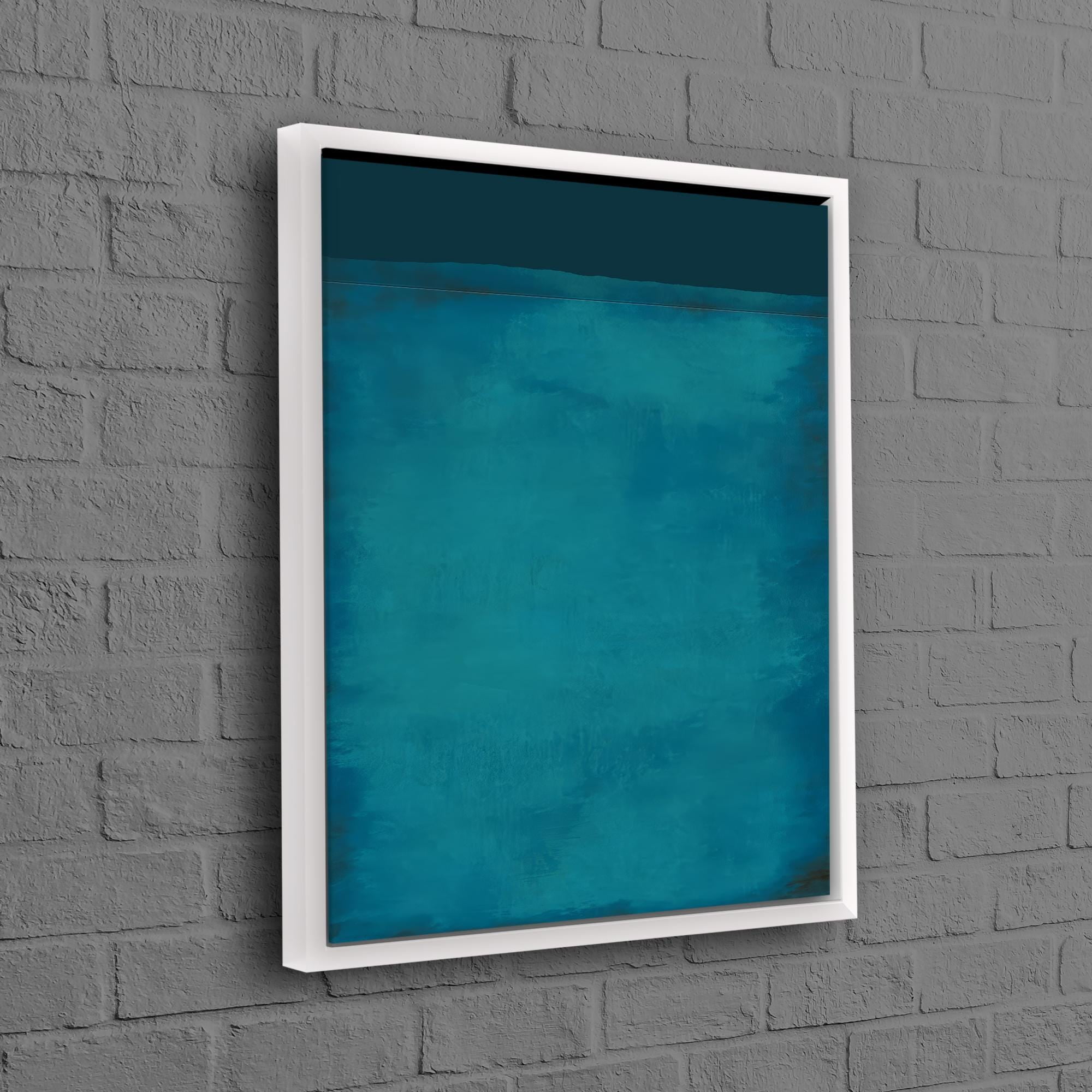 Minimalist Mark Rothko Inspired 3D Canvas Poster Perfect as a Modern ...