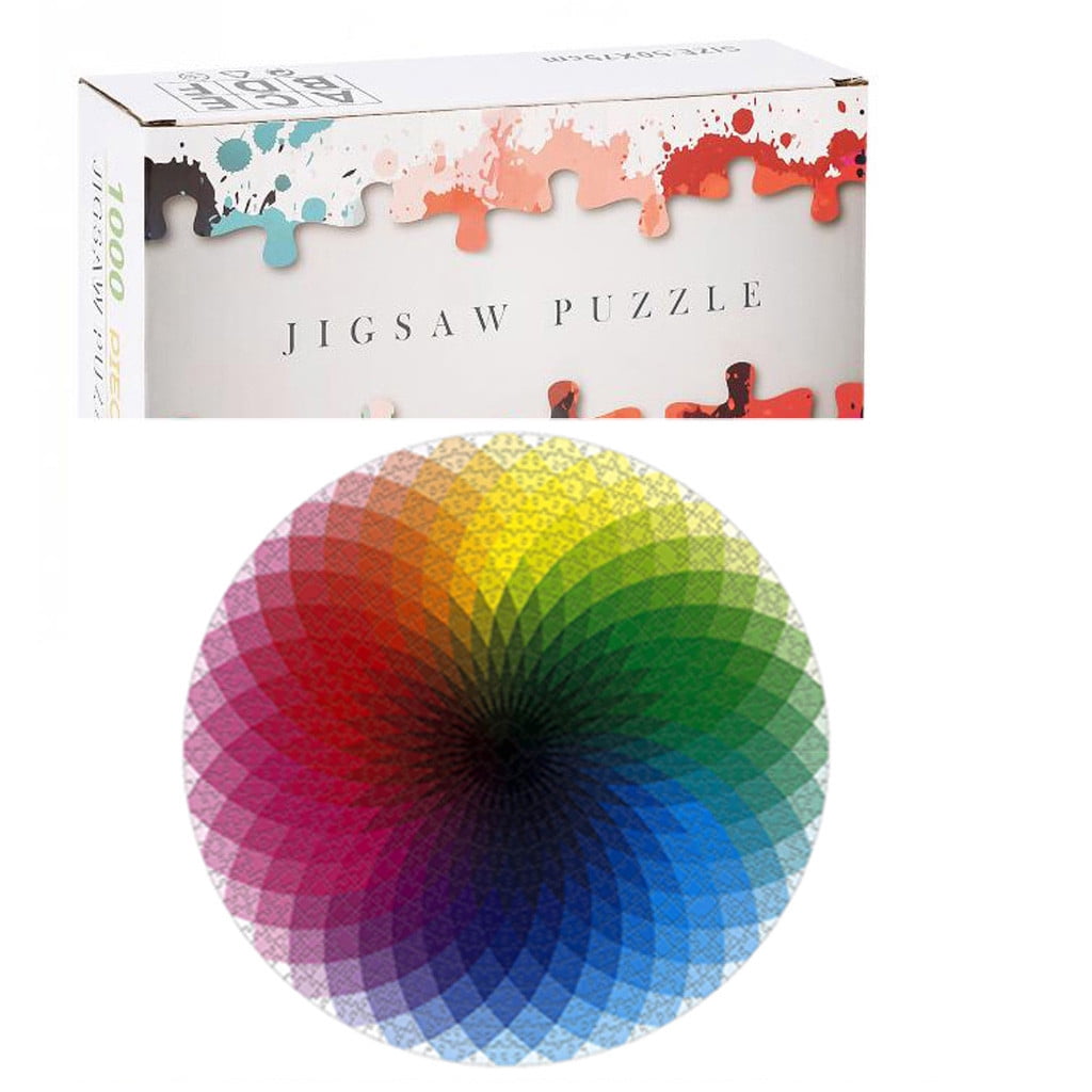 Click here for Jierger Clearance Colorful Rainbow 1000 Piece Adul... prices