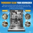 Dishwasher Cleaner Tablets - 24 Tablets (1-Year Supply) Lemon-Scented ...
