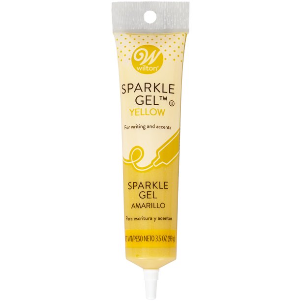 Wilton Yellow Sparkle Gel, 3.5 oz. - Walmart.com