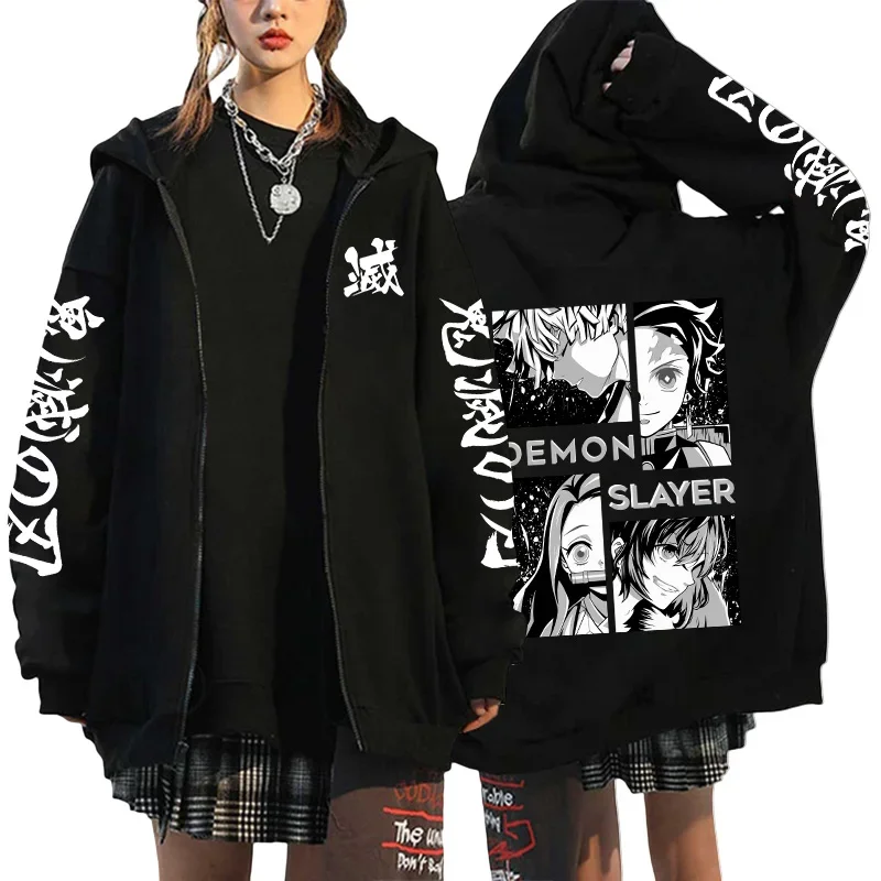 Click here for Unbranded Anime Hoodies Demon Slayer Hooded Sweats... prices