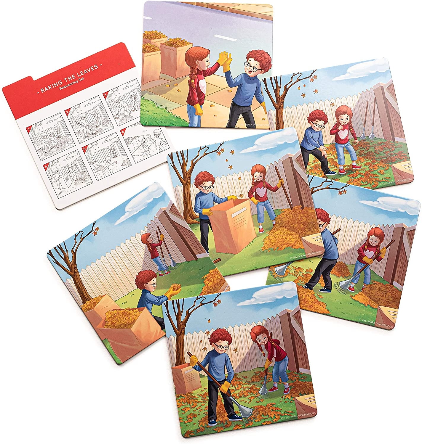 Spark Cards Jr SPARK INNOVATIONS Tarjetas de secuencia básicas para ...