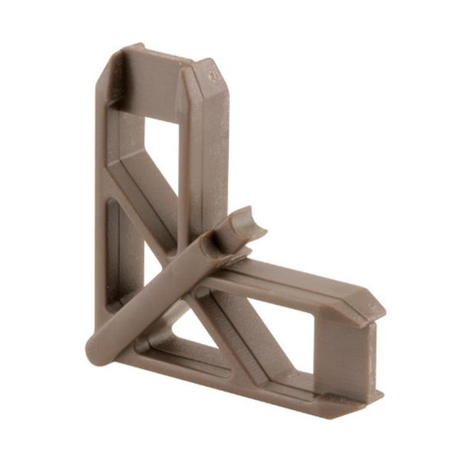 Prime-Line Miter Screen Frame Corner 7/16 in. W x 1 in. L Bronze ...