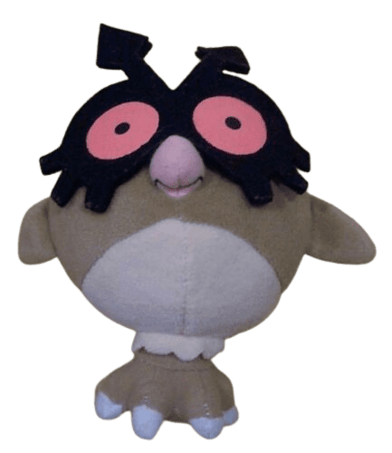 Pokemon Plush HOOTHOOT 7" Hasbro 2000 W Toosh Tag & Hang Tag NEW OLD ...
