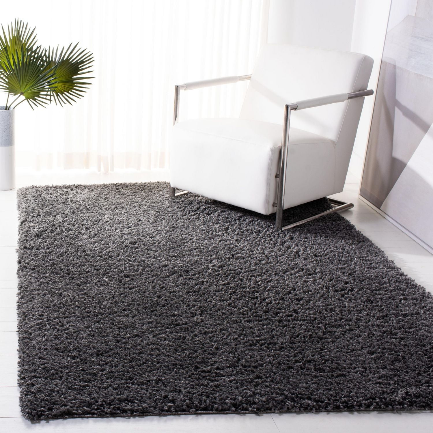 Click here for Safavieh August Sophia Solid Plush Shag Area Rug 6... prices