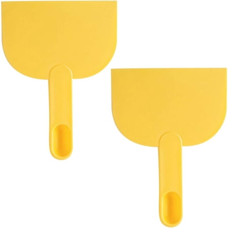 FanShow 2PCS Kitchen Spatulas, Plastic Non-stick Pie Server Cake Pizza ...