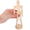 LOLIPPYY 2pcs Wooden Artist Mannequin: Articulated Joints & Poseable ...