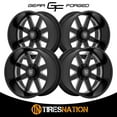 24x14 Gear Off Road F70BM1 Forged Black Milled Wheel 8x6.5 (-76mm ...
