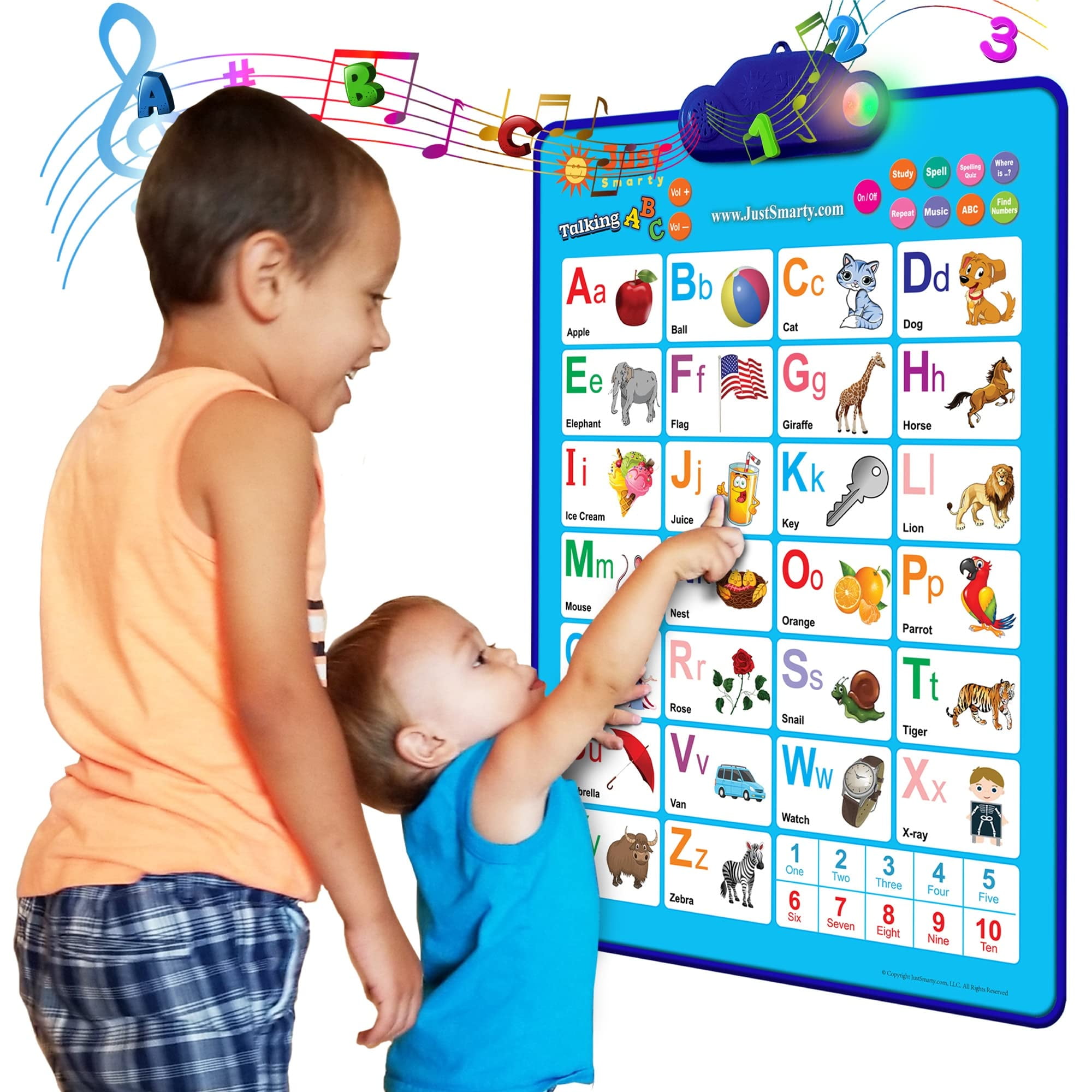 Click here for Just Smarty Interactive Alphabet Wall Chart Talkin... prices