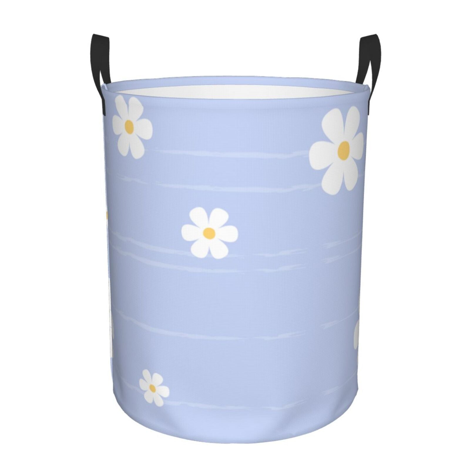 ZNDUO Round Laundry Basket, Waterproof Collapsible Laundry Baskets with ...