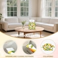 1 pc Foldable PU Leather Tissue Storage Box Paper Towel Case Container ...