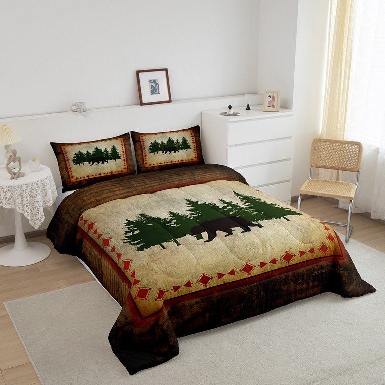 Rustic Bedding Cabin Decor Erosebridal Farmhouse Rustic Comforter Set