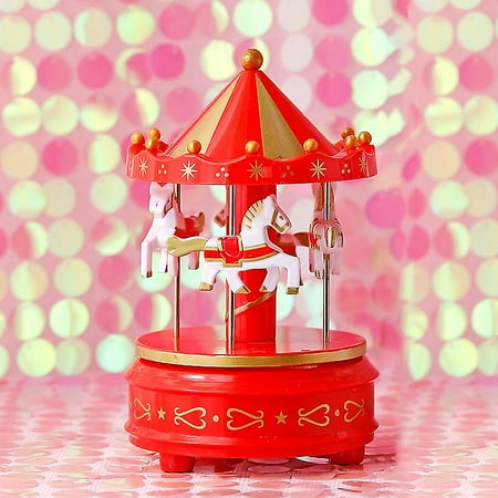Classic Carousel Music Box Music Box Toy Gift Kids Girl Gift Christmas ...
