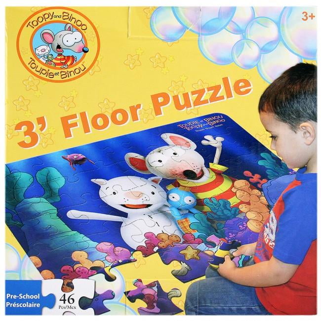 Toopy and Binoo Three Foot Puzzle [46 Pieces] - Walmart.com