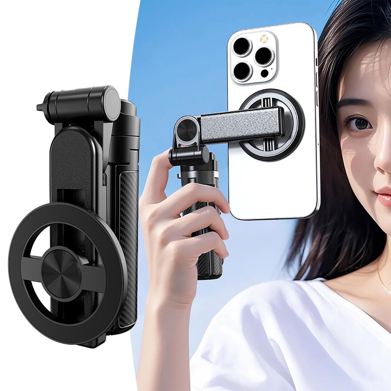 Click here for Zhengjuuu 4 In 1 Multifunctional Selfie Stick 360°... prices