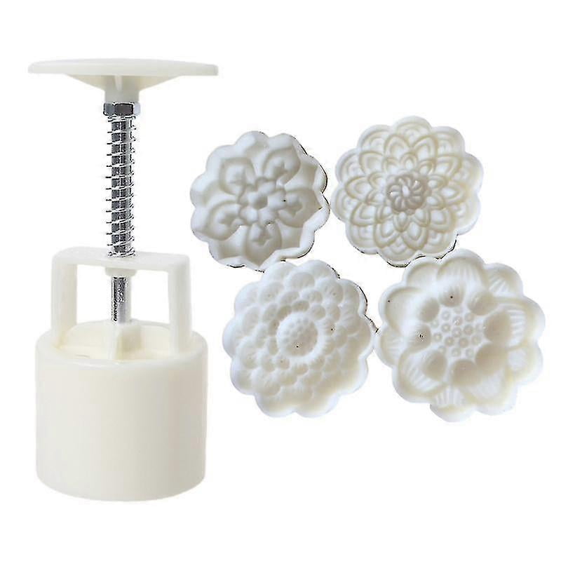 75g Plastic Mooncake Mold Lotus Stamp Mooncake Mold - Walmart.ca