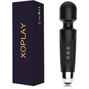 XOPLAY Wand Massager, Vibrator Wand for G-spot Clitoris Nipple ...