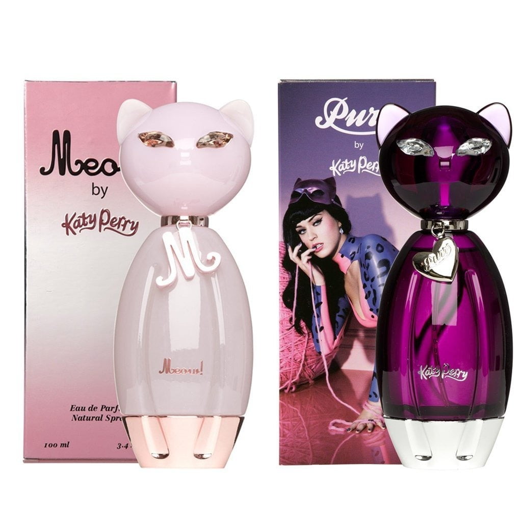 Paquete 2 Perfumes Katy Perry Meow + Purr para Mujer edp 100ML Eau de ...