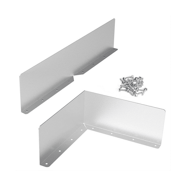 4 Pack Rain Gutter Gutter Splash Guards for House Roof Corner Diverter ...