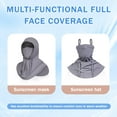 3 Pack DOVACKA Sun UV Protection Hood Breathable Full Head Mask Face ...