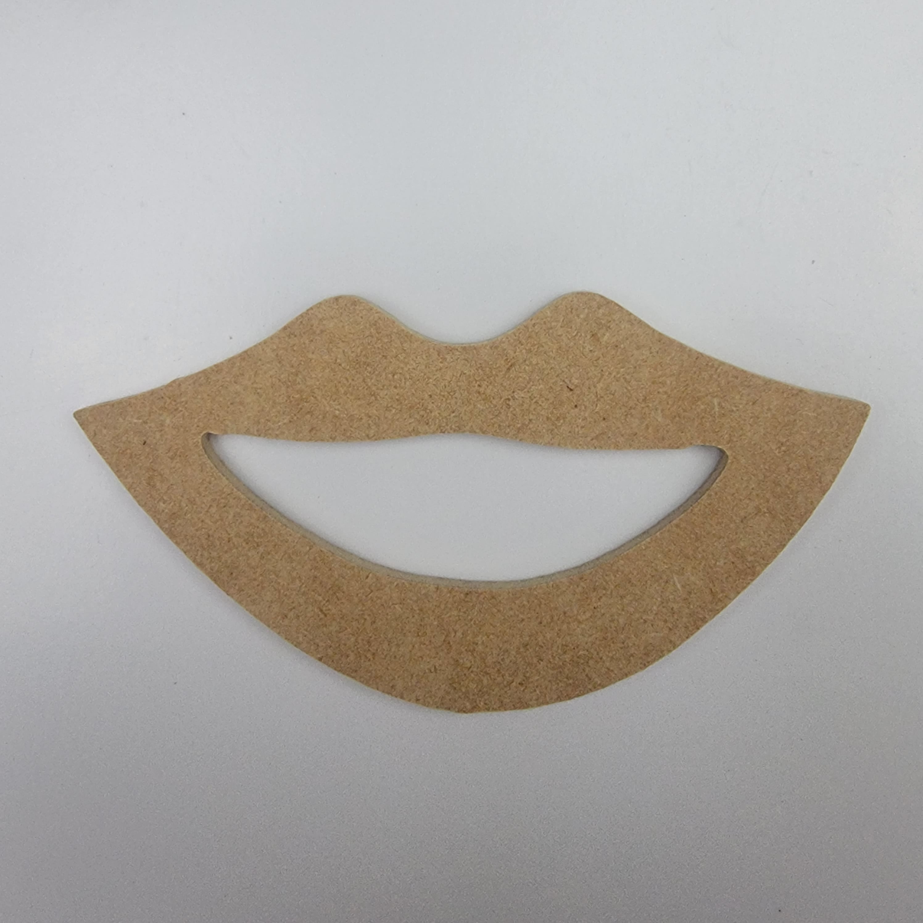 4" Lips, Unfinished MDF Art Shape by Wooden Craft Cutouts - Walmart.com