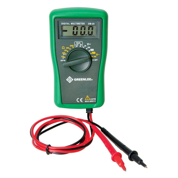 Gardner Bender GDT-311 Digital Multimeter, 3 Function, 11 Range, Tests ...