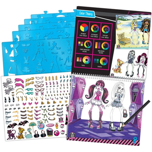 Monster High Drawing Book