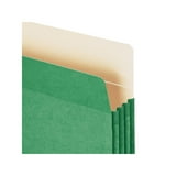 Smead Colored File Pockets ,POCKET,FILE,LTR,3.5EXP,GN - Walmart.com