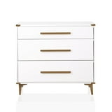 CosmoLiving by Cosmopolitan Karissa 3-Drawer Dresser, Multiple Colors ...
