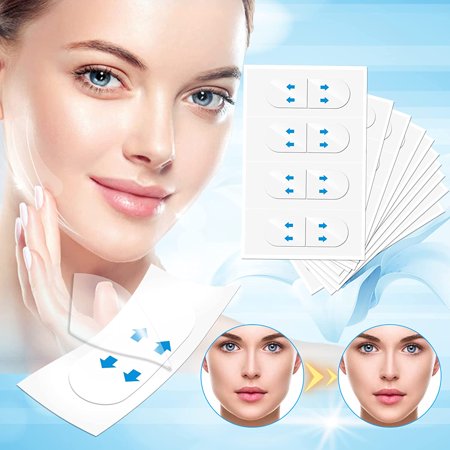 160 Pieces Face Lift Tape, Face Lifting Sticker Chin Lift Face Slimming ...
