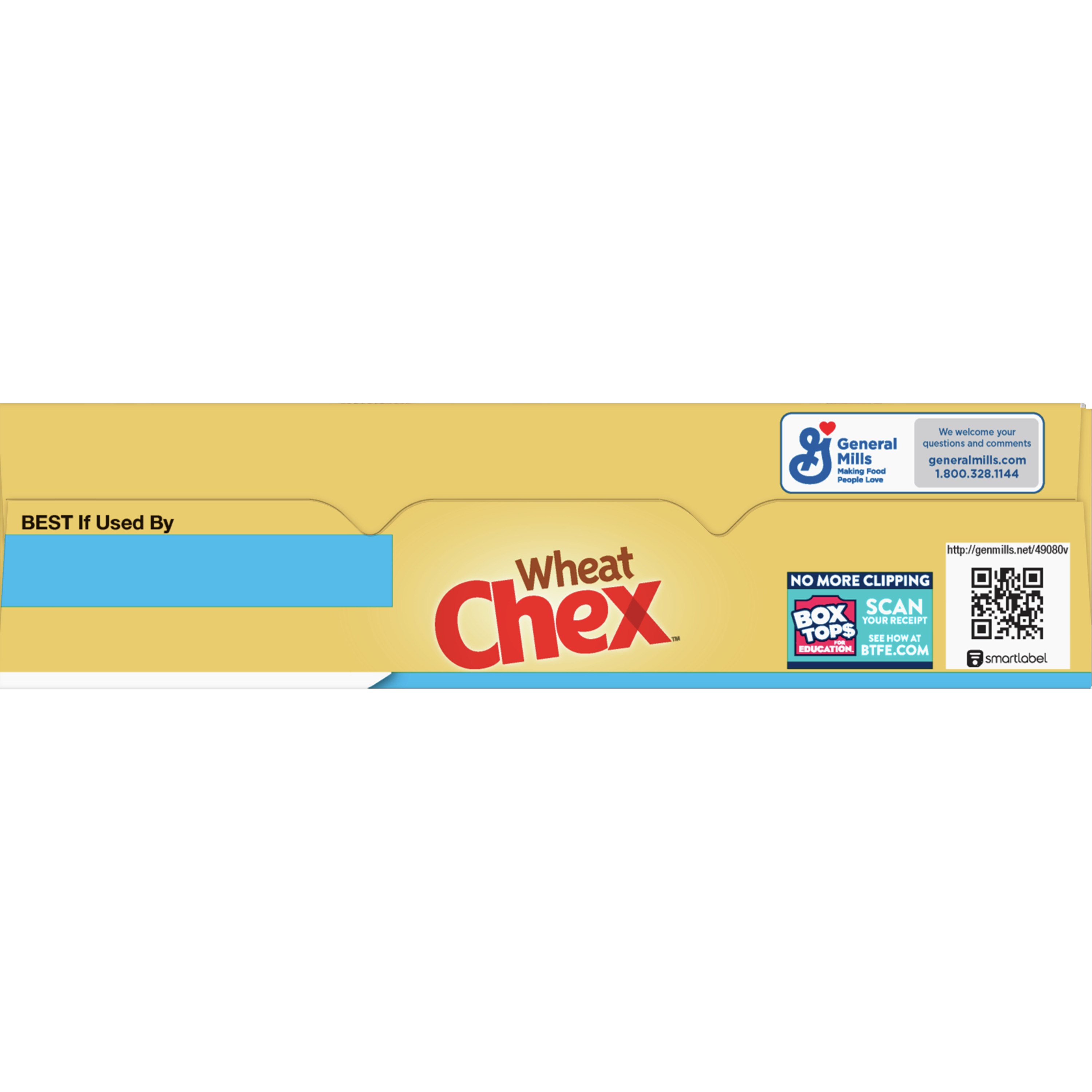 Wheat Chex Breakfast Cereal, Whole Grain, 19 oz Box